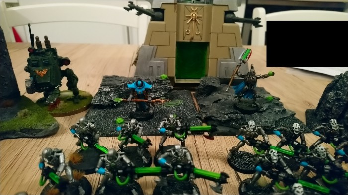 Chaos Space Marines : Chaos perso 1000 par Morgomir